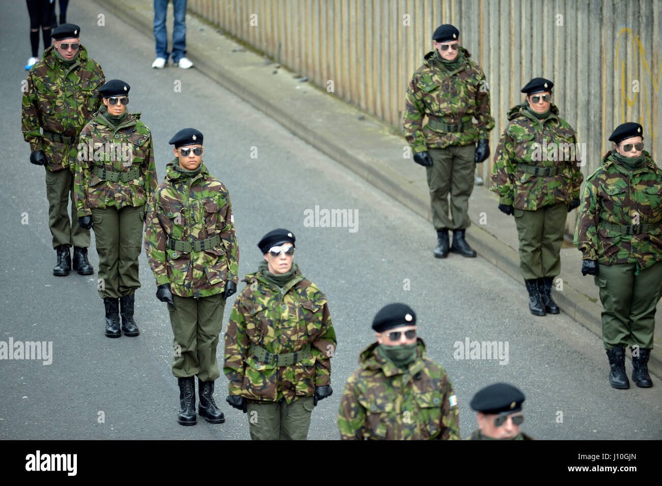 Men in paramilitary uniforms hi-res stock photography and images - Alamy