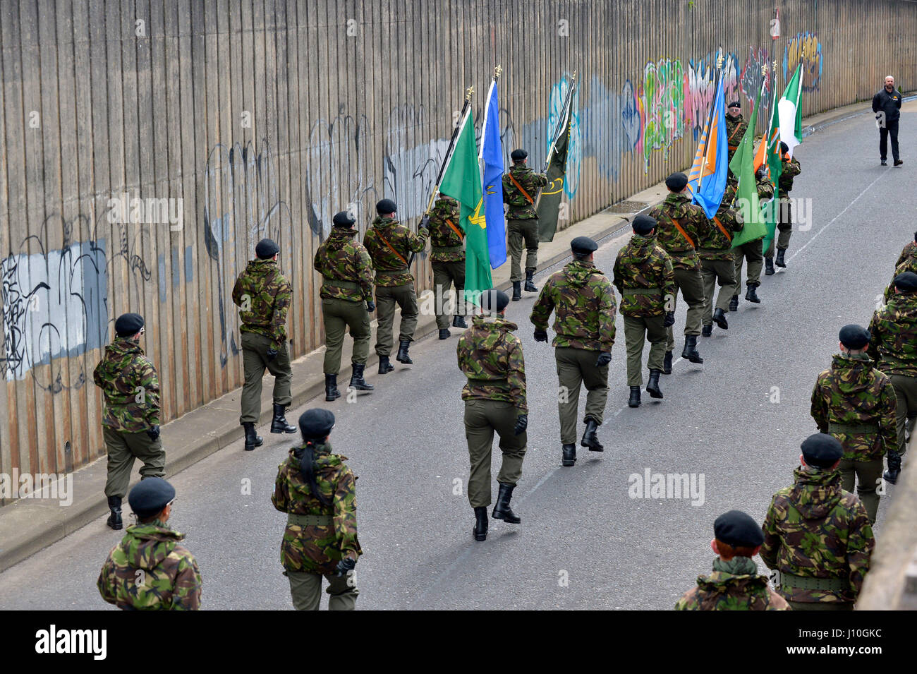 Men in paramilitary uniforms hi-res stock photography and images - Alamy