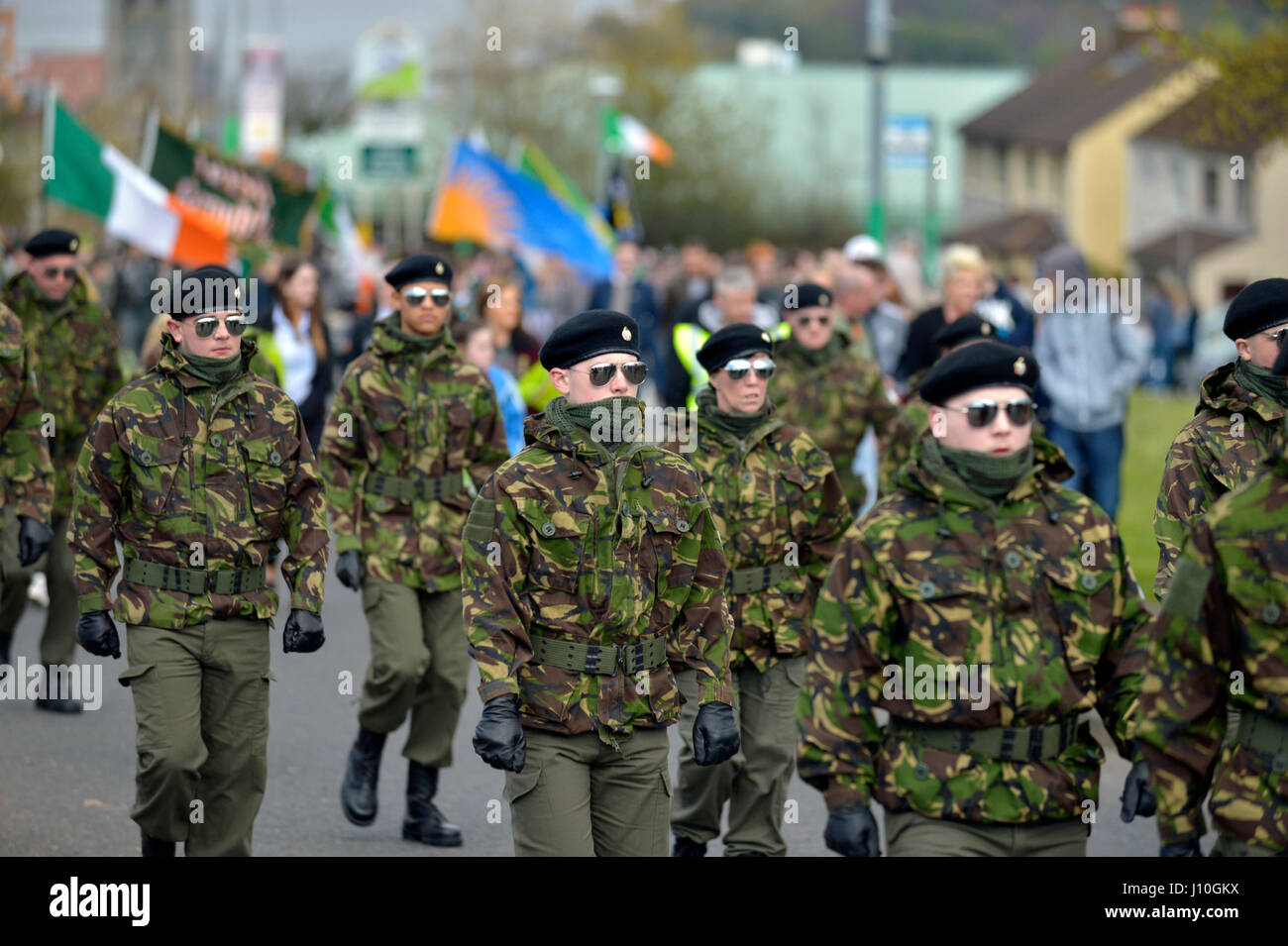 Derry, Northern Ireland. 17 April 2017. National Republican Easter ...