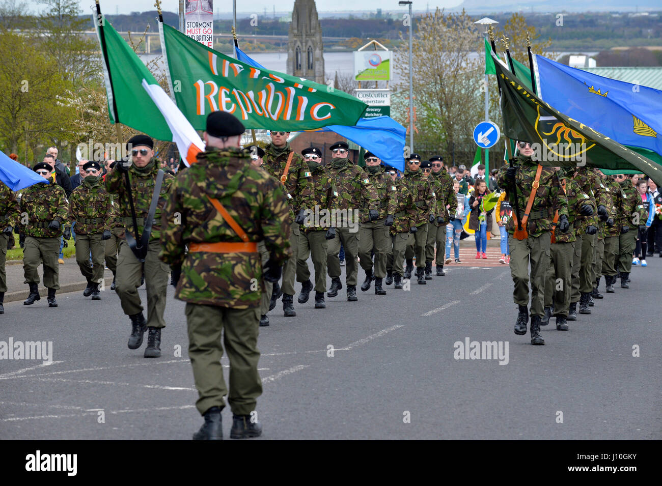 Men in paramilitary uniforms hi-res stock photography and images - Alamy