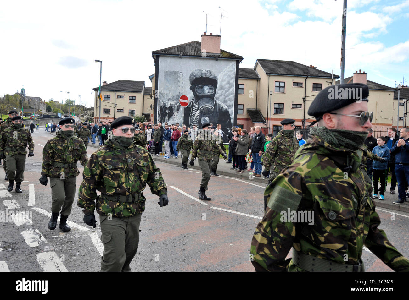 Derry, Northern Ireland. 17 April 2017. National Republican Easter ...