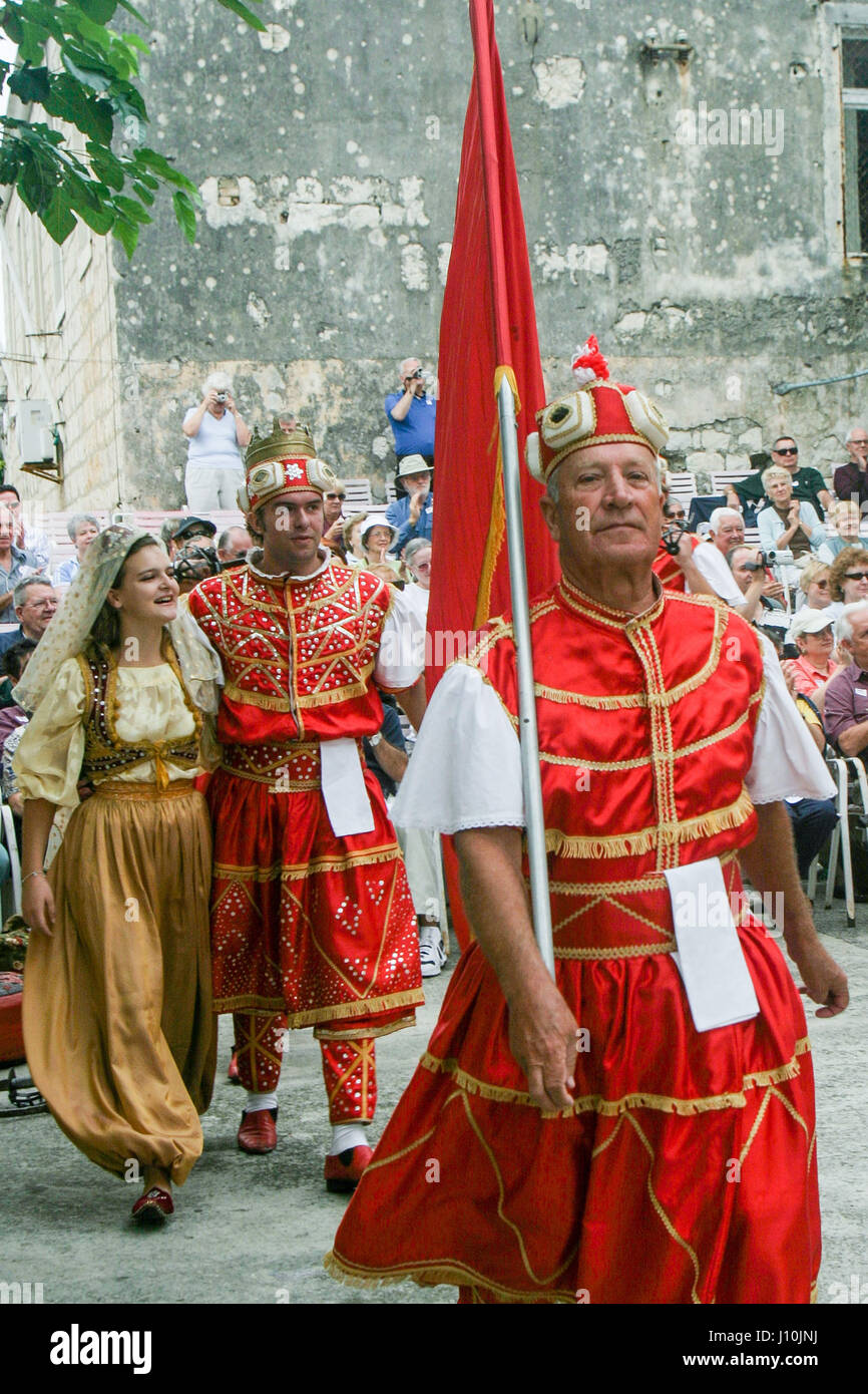 Korcula moreska hi-res stock photography and images - Alamy