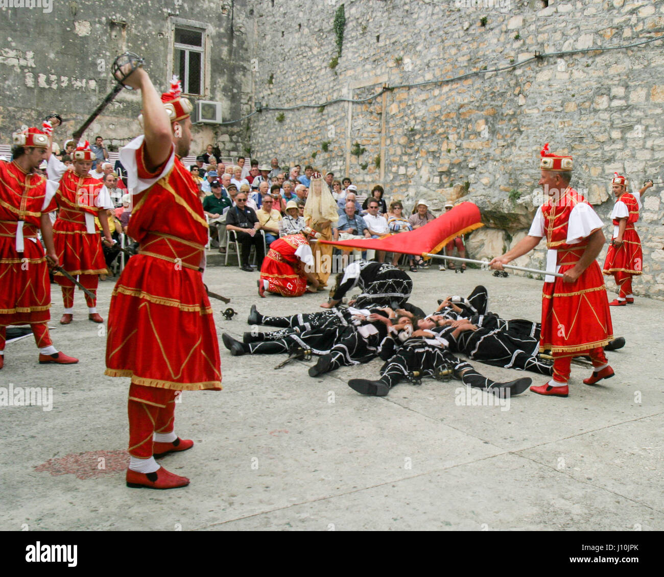 Korcula moreska sword dance hi-res stock photography and images - Alamy