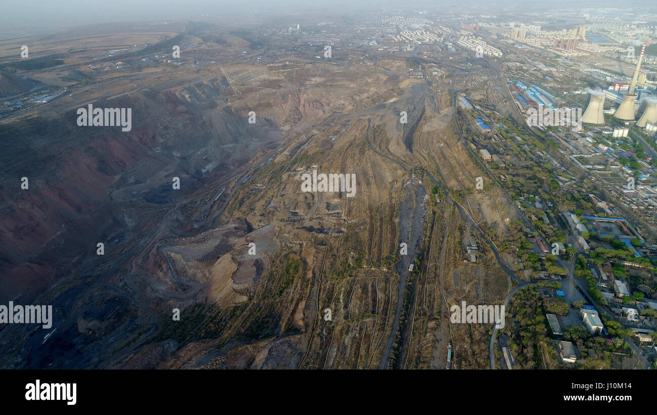 Fuxin, Fuxin, China. 18th Apr, 2017. Fuxin, CHINA-April 18 2017 ...