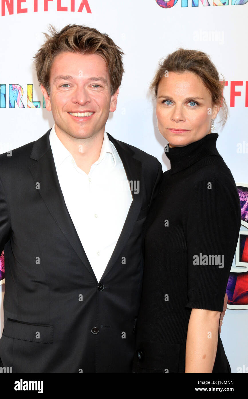 Los Angeles, California, USA. 17th Apr, 2017. Christian Ditter, Wife at ...