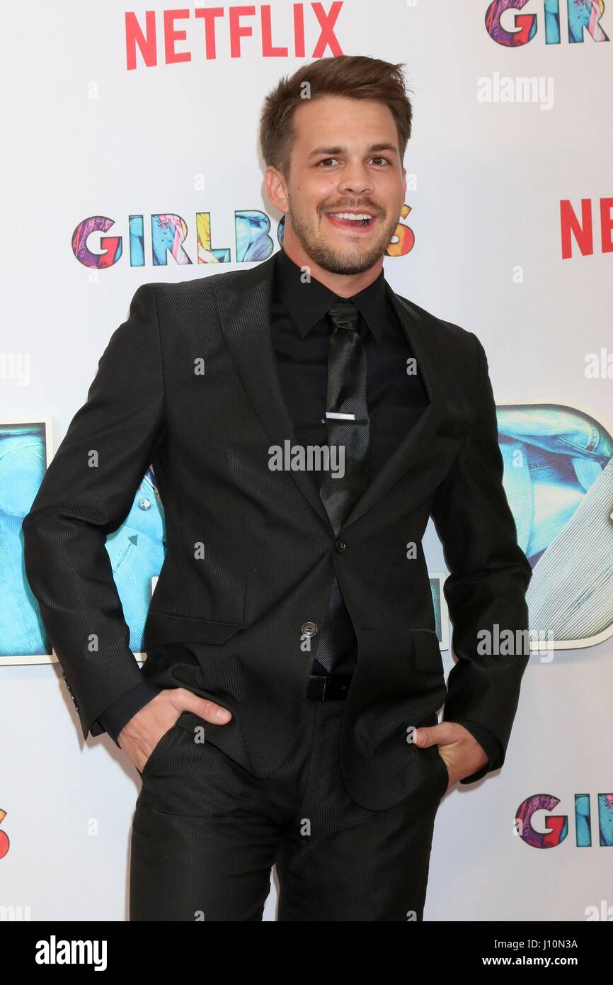 Los Angeles, California, USA. 17th Apr, 2017. Johnny Simmons at ...