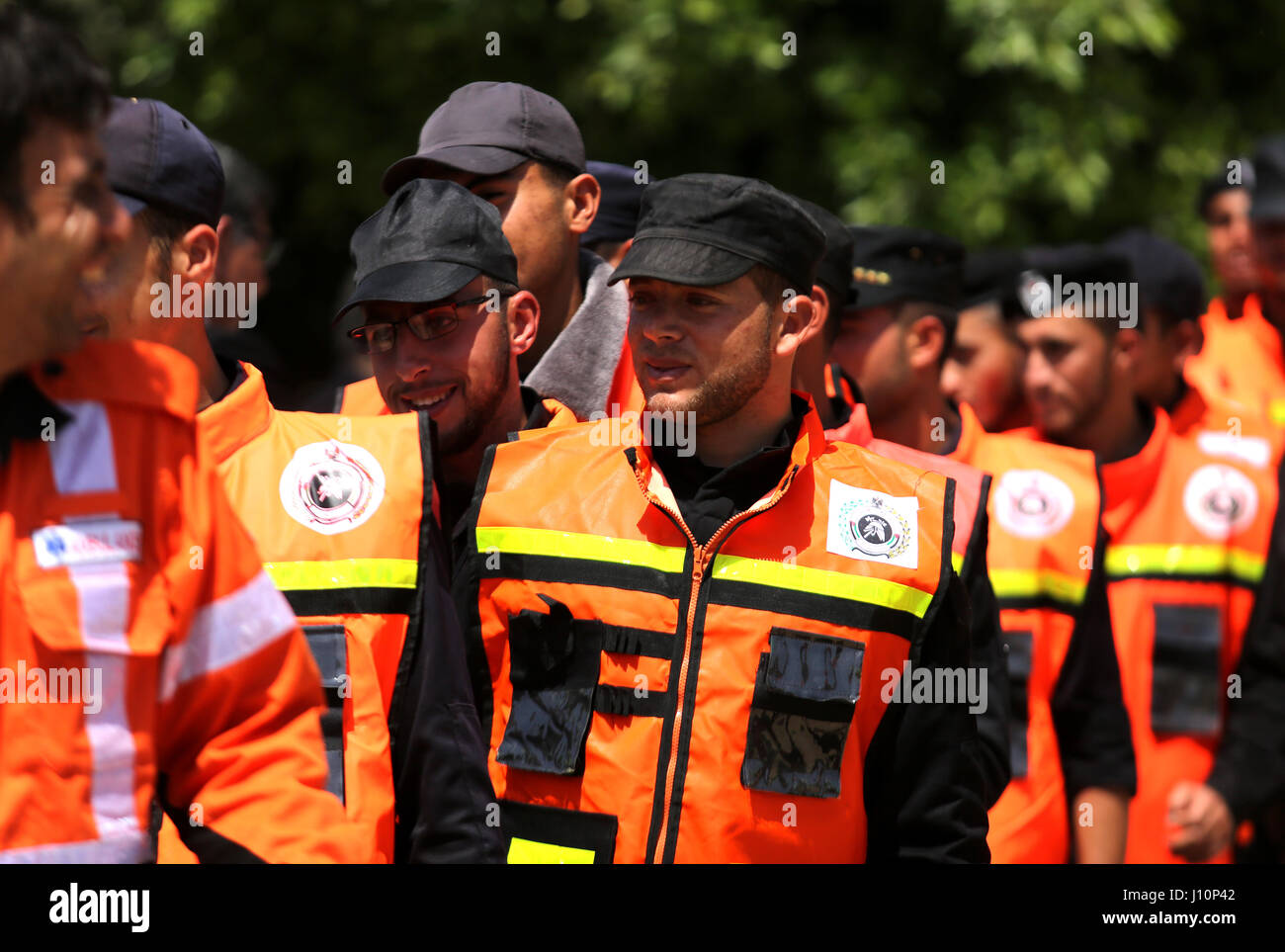 Gaza City, The Gaza Strip, Palestine. 18th Apr, 2017. Gaza, Gaza Strip ...