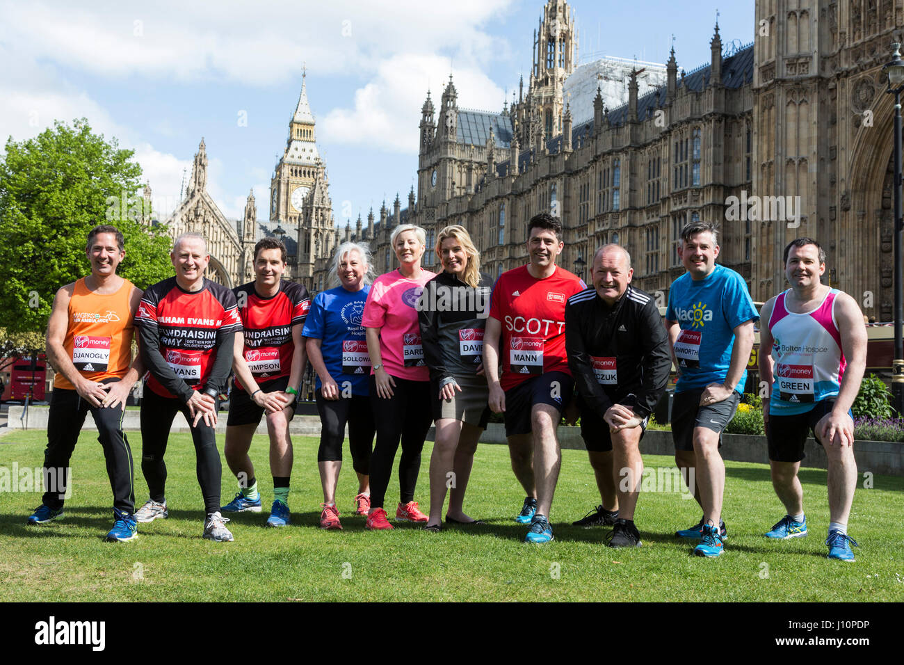 London, UK. 18 April 2017. L-R: Jonathan Djanogly (Con), Graham Evans ...