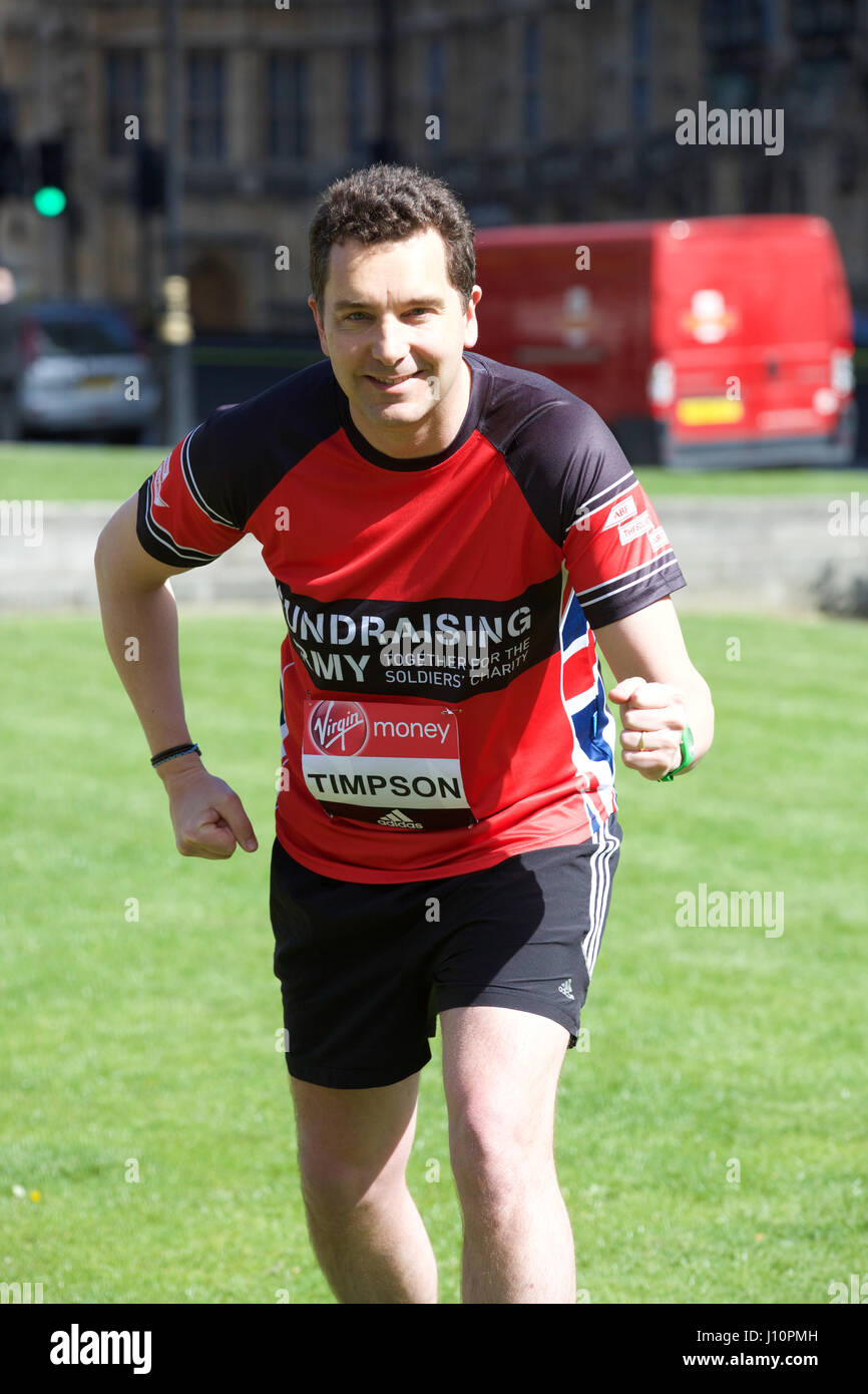 Westminster, UK. 18th Apr, 2017. Edward Timpson along with other MPs ...