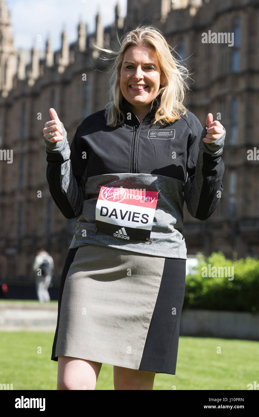 London, UK. 18 April 2017. Mims Davies MP, Conservative, Eastleigh ...