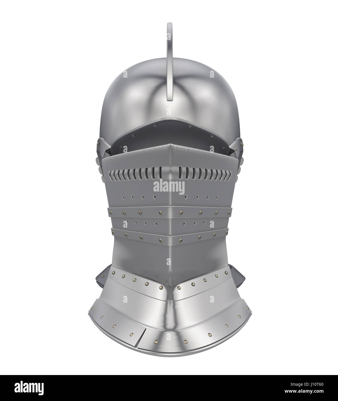 Knight Helmet Isolated Stock Photo - Alamy