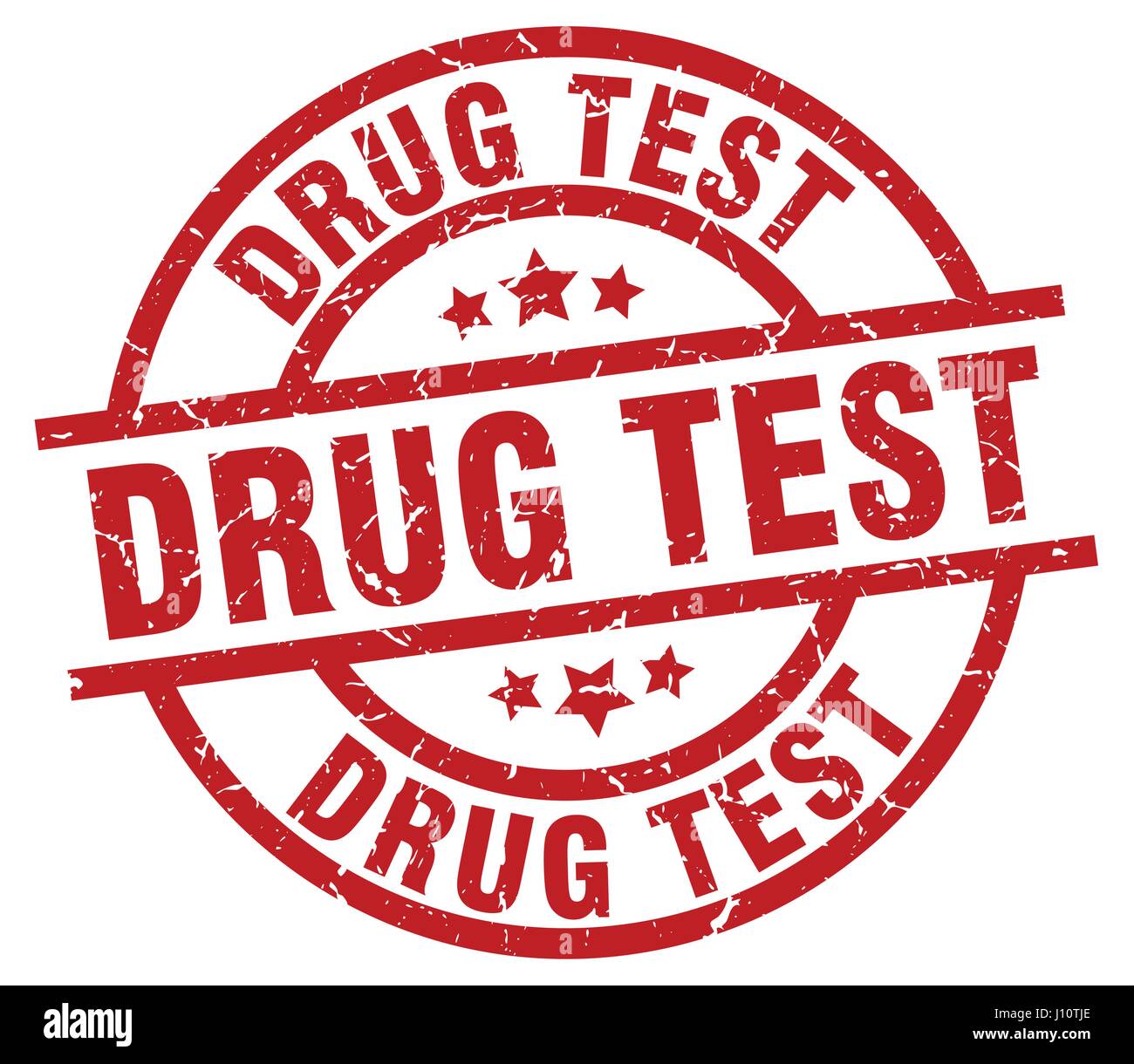 Drug test rubber stamp Cut Out Stock Images & Pictures - Alamy
