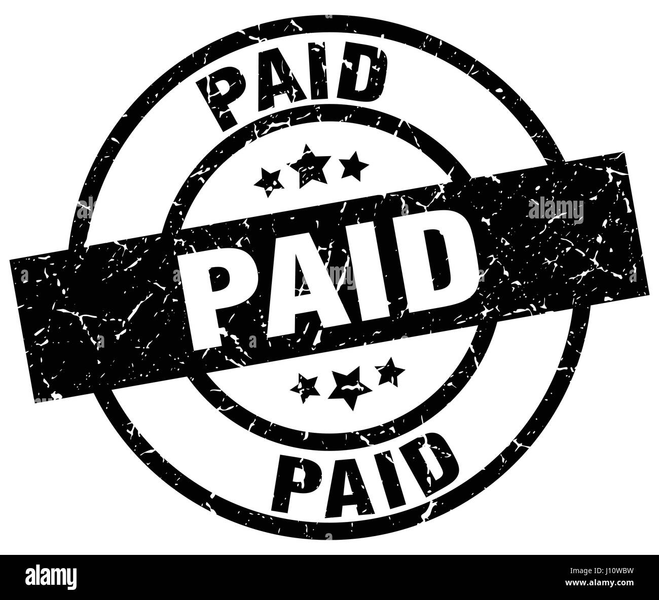 Paid seal Black and White Stock Photos & Images - Alamy