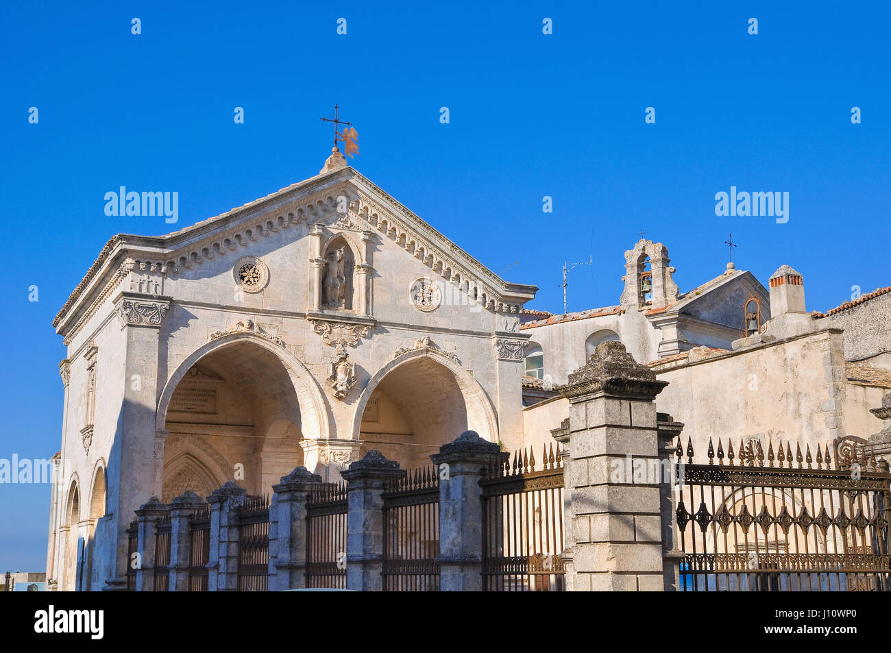 Sanctuary of Monte Sant'Angelo. Puglia. Italy Stock Photo - Alamy