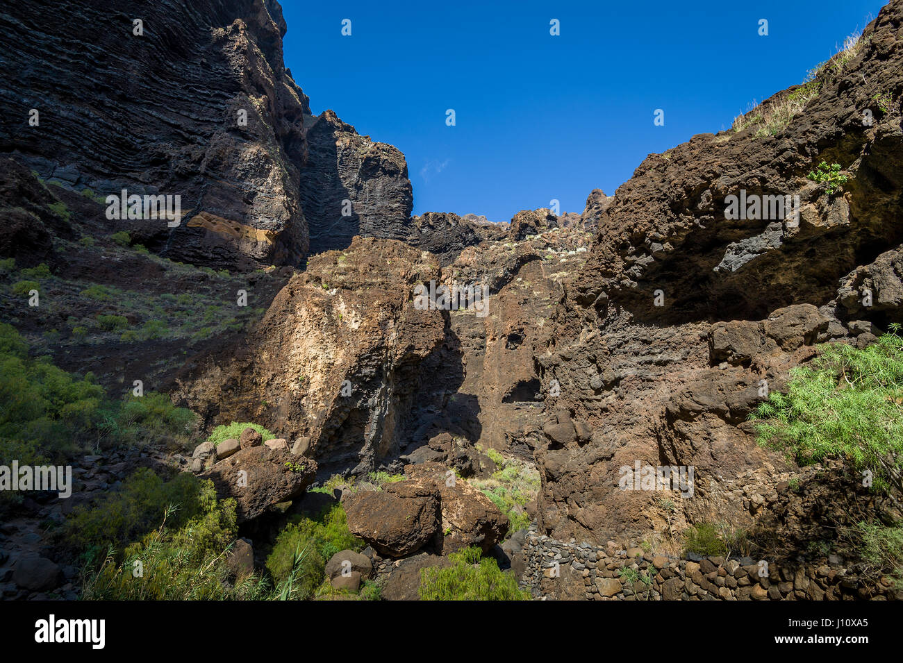 Masca canyon tenerife hi-res stock photography and images - Alamy
