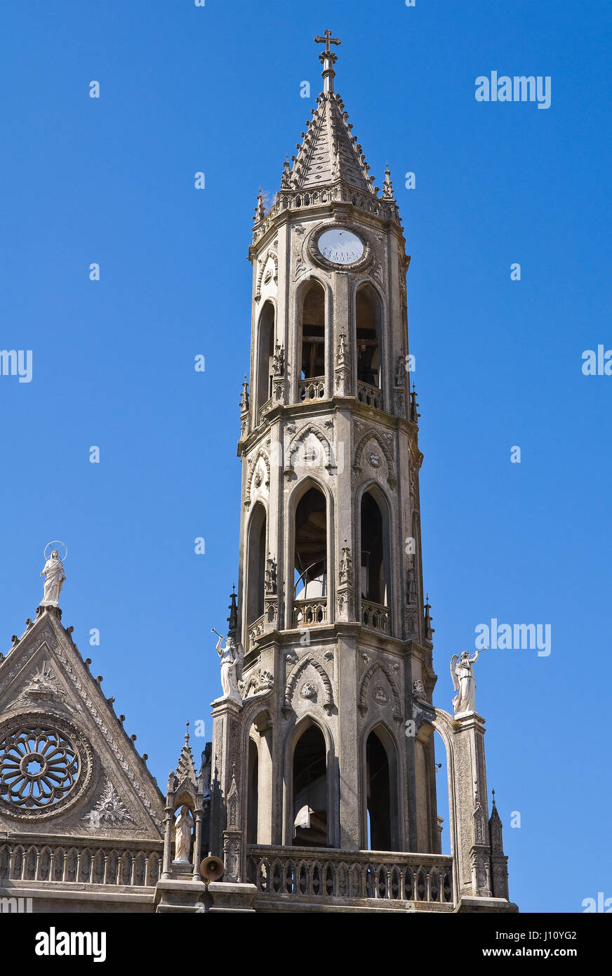 Church of St. Anna. Montesano sulla Marcellana. Campania. Italy Stock ...