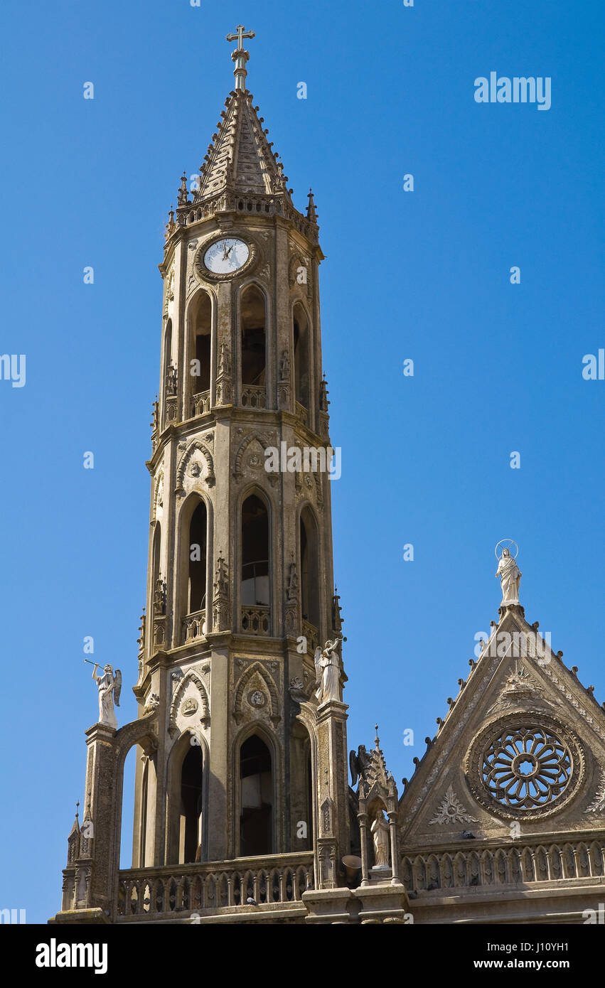 Church of St. Anna. Montesano sulla Marcellana. Campania. Italy Stock ...