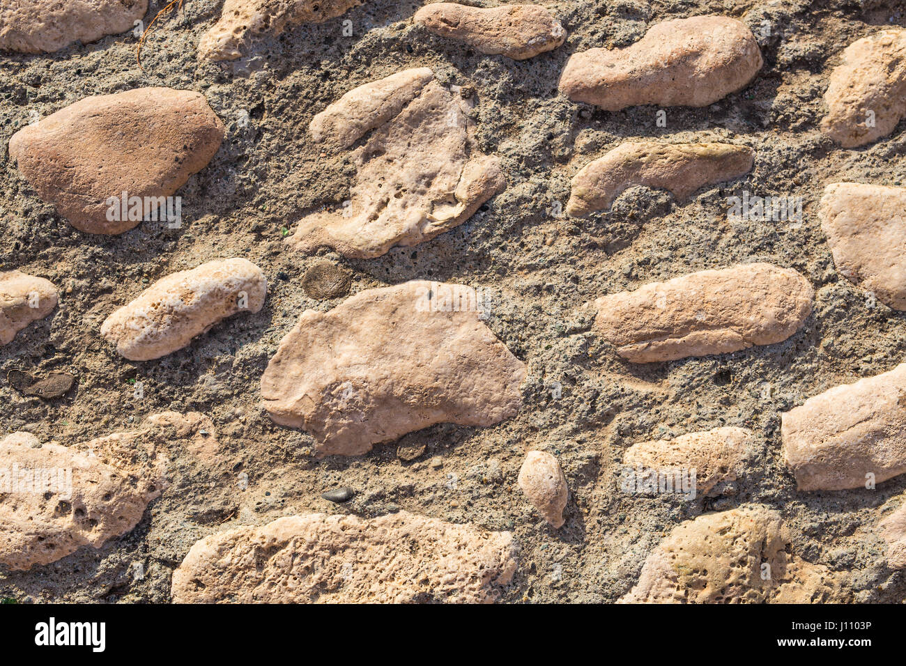 Background wall made of stone Stock Photo - Alamy