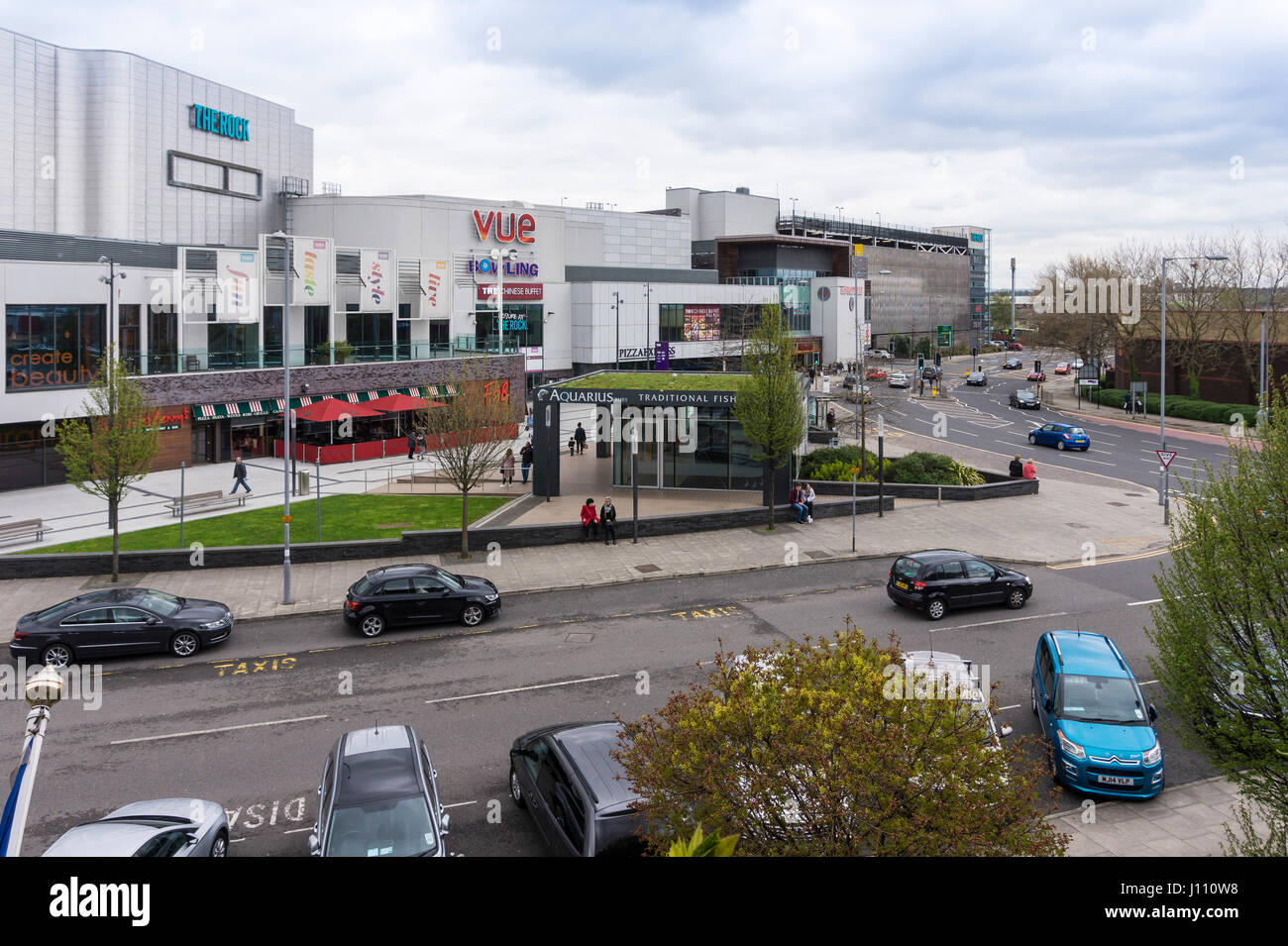 The Rock Shopping Centre in Bury Lancashire Stock Photo - Alamy