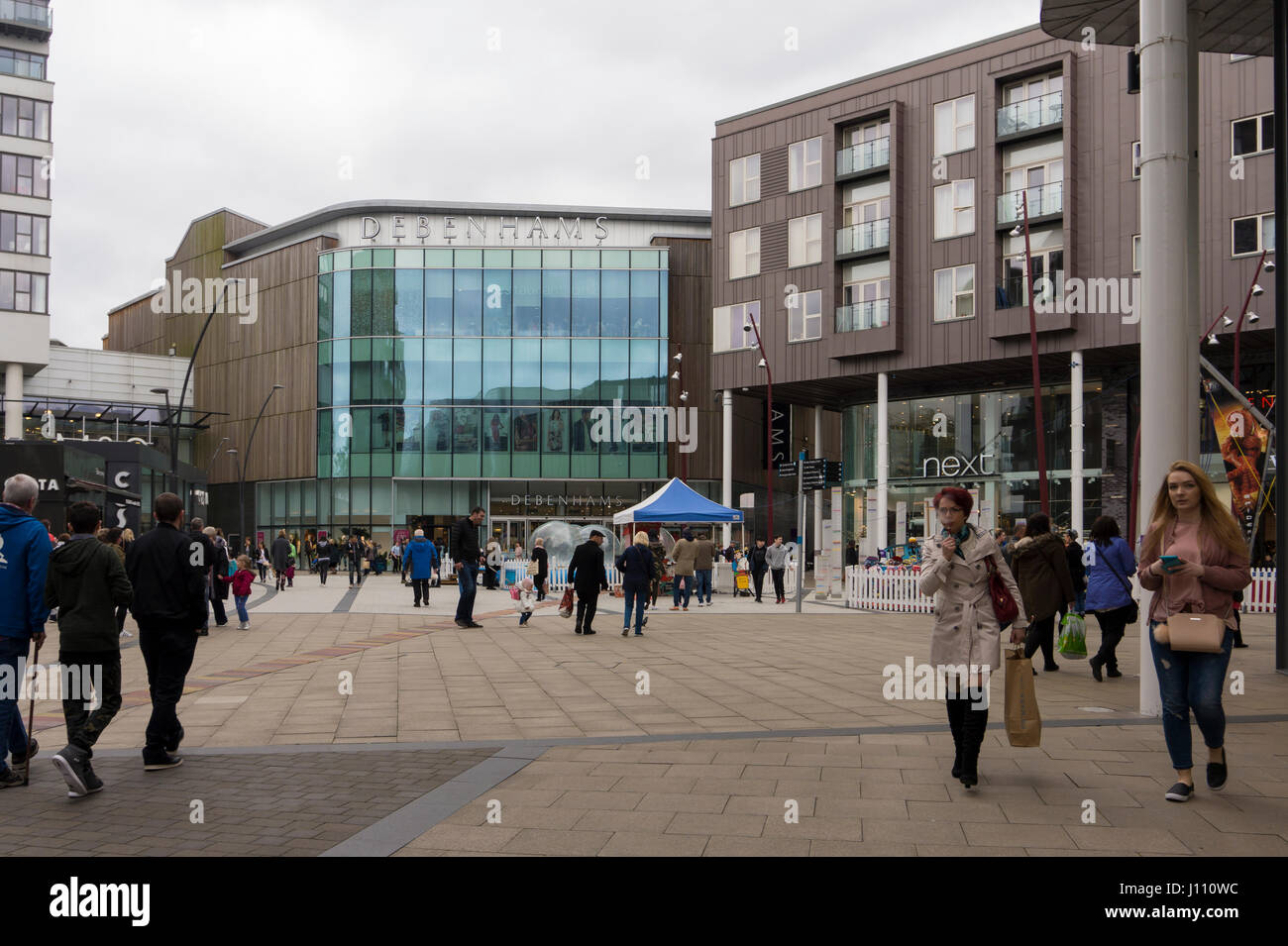 The Rock Shopping Centre in Bury Lancashire Stock Photo - Alamy
