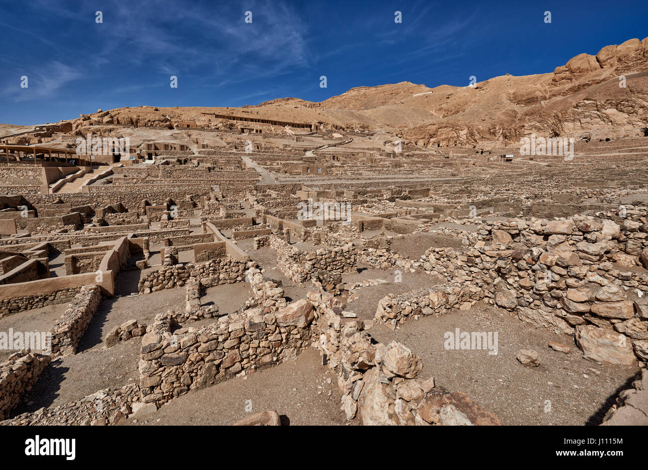 Deir el-Medina, ancient Egyptian village was home to the artisans who ...