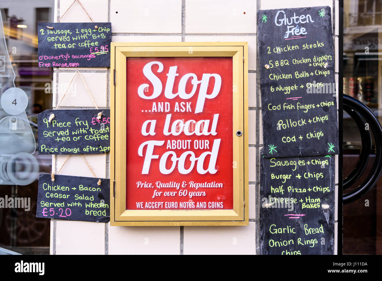 Fish fingers and chips hi-res stock photography and images - Alamy