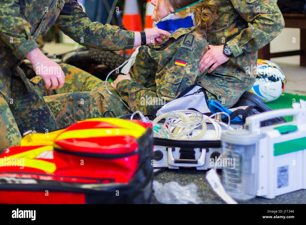 Ems accident safety mask hi-res stock photography and images - Alamy