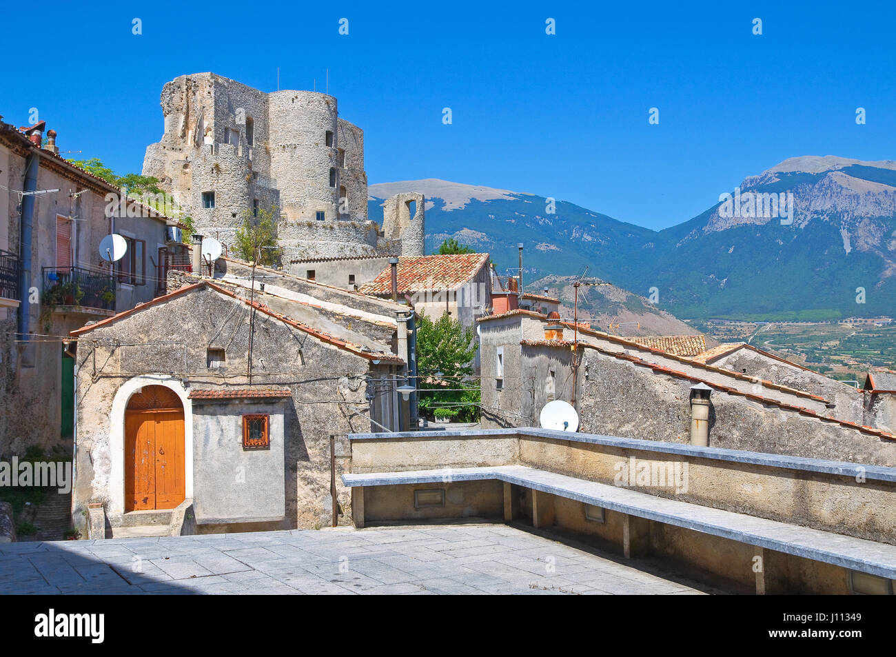 Alleyway. Morano Calabro. Calabria. Italy Stock Photo - Alamy