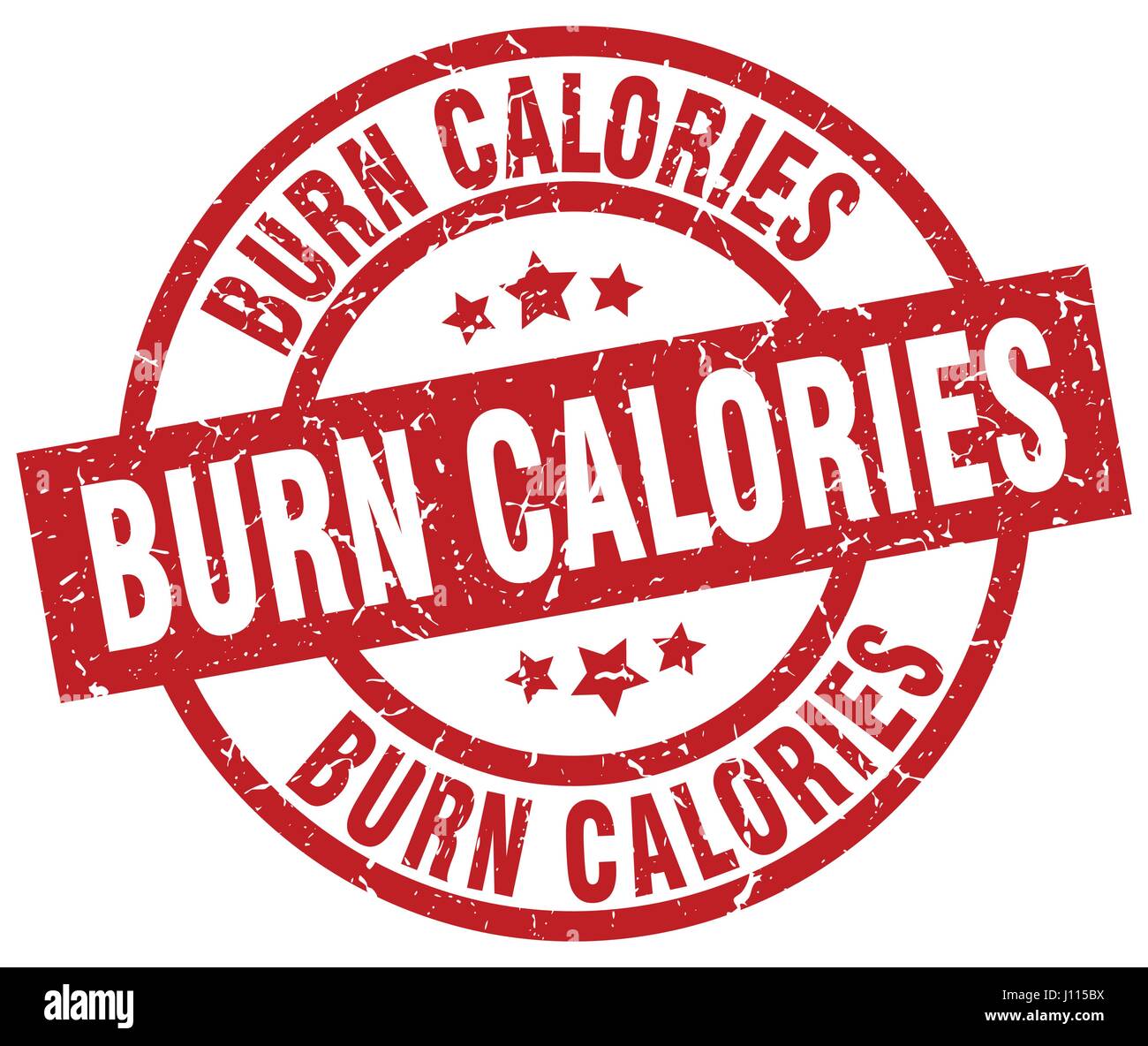 Burn calories seal hi-res stock photography and images - Alamy