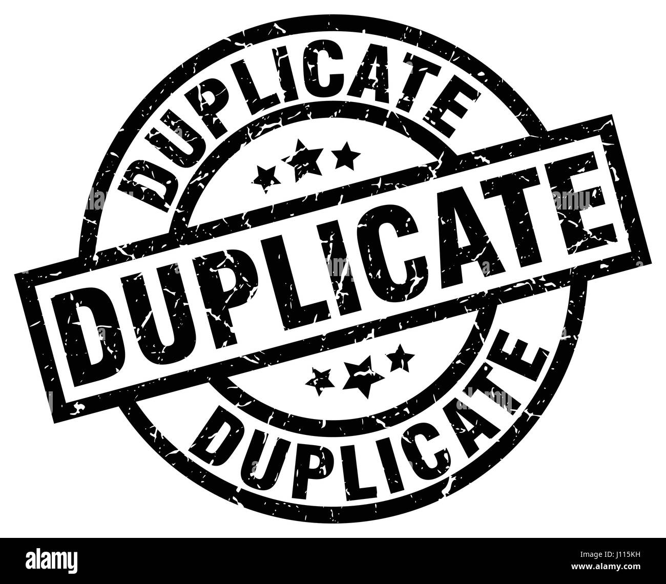 Duplicate badge Black and White Stock Photos & Images - Alamy