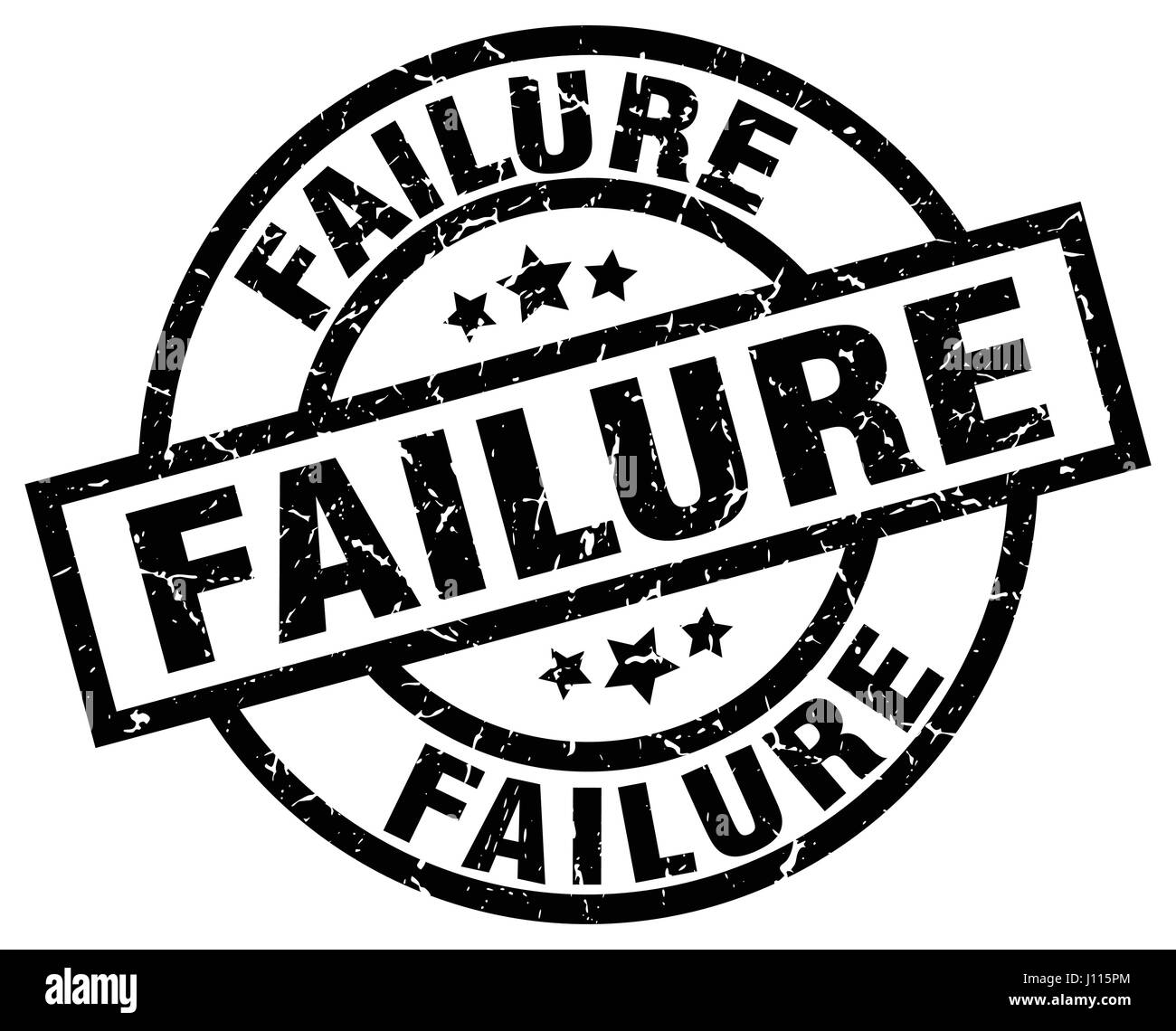 failure round grunge black stamp Stock Vector Image & Art - Alamy