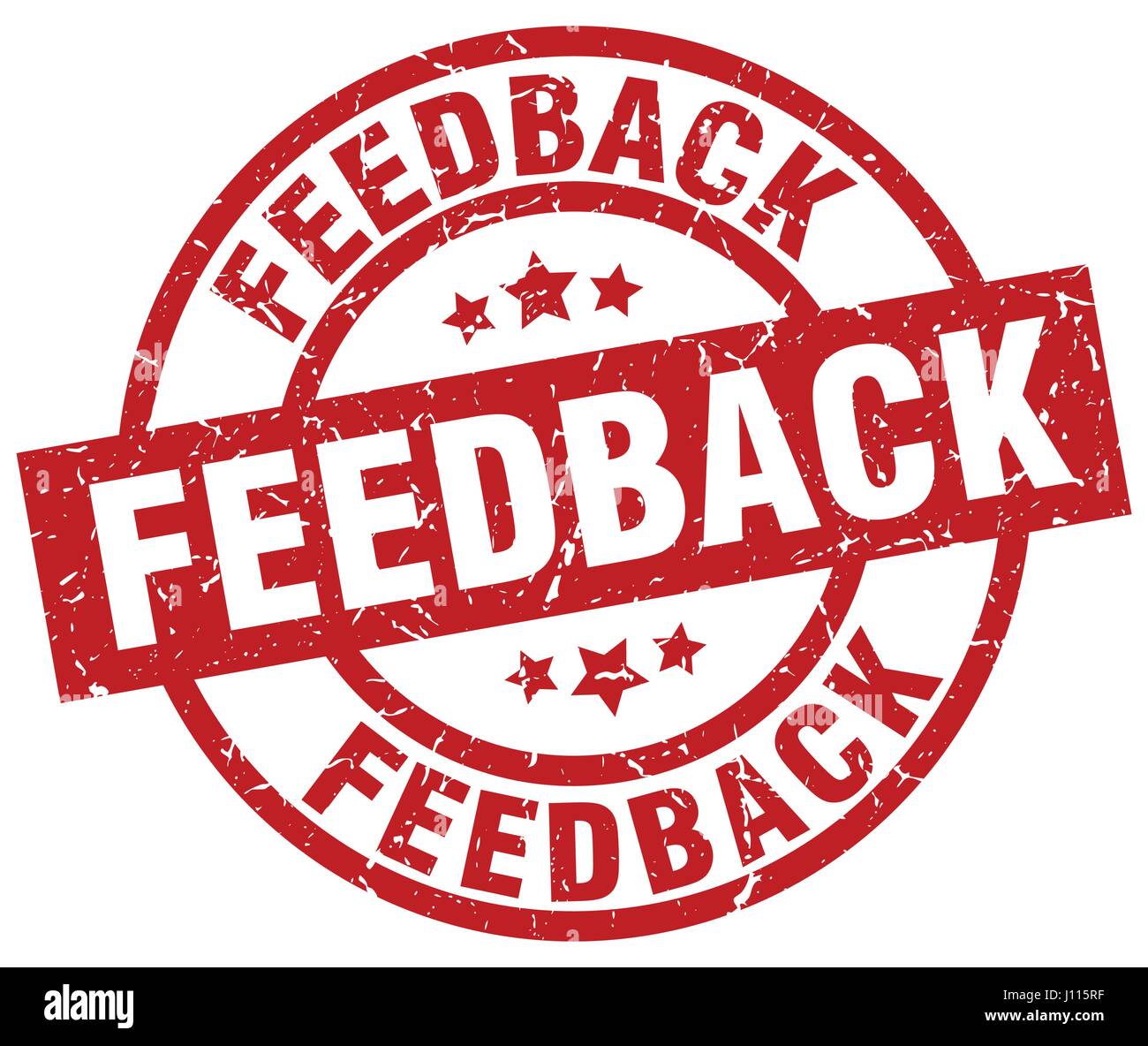 feedback round red grunge stamp Stock Vector Image & Art - Alamy