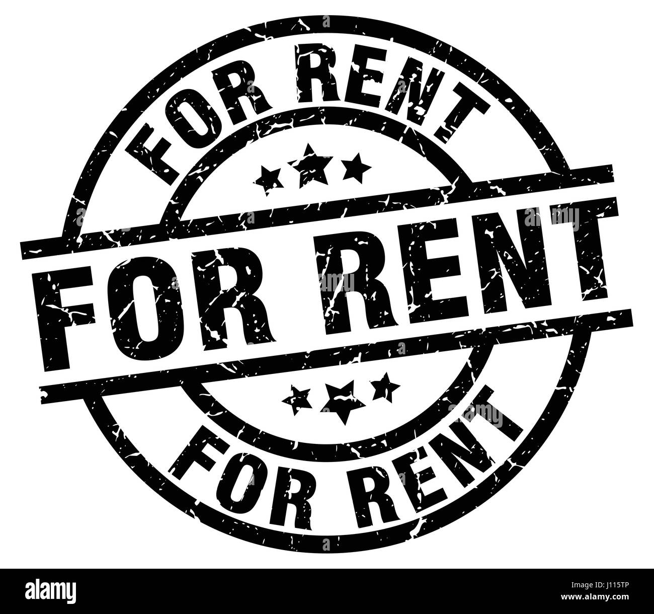 For rent seal Black and White Stock Photos & Images - Alamy
