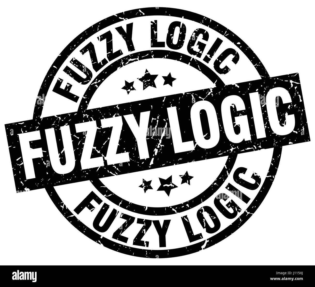 Fuzzy logic background Black and White Stock Photos & Images - Alamy