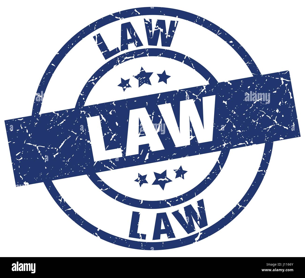 law blue round grunge stamp Stock Vector Image & Art - Alamy