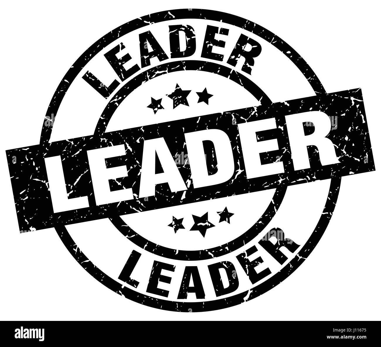 Leader round grunge black hi-res stock photography and images - Alamy