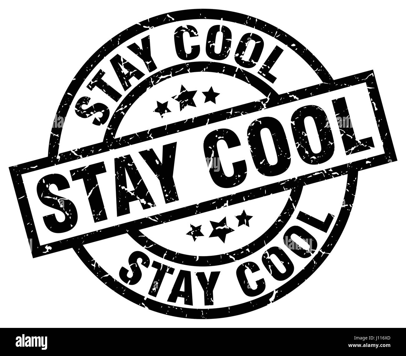 stay cool round grunge black stamp Stock Vector Image & Art - Alamy