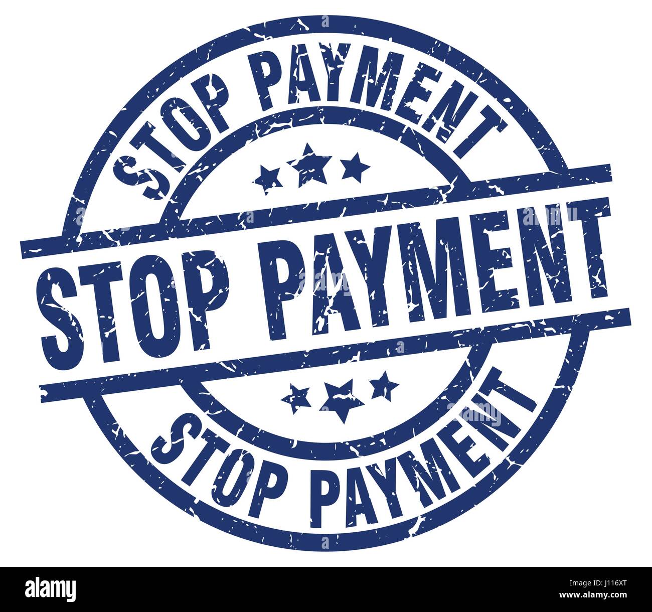 Stop payment seal hi-res stock photography and images - Alamy