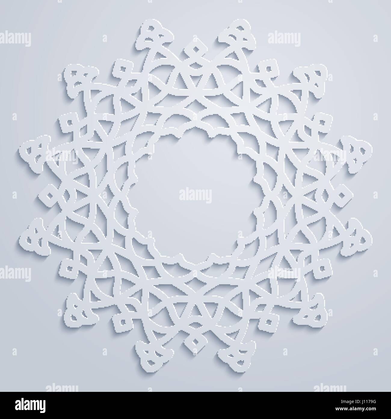 Arabian circle round Stock Vector Images - Alamy