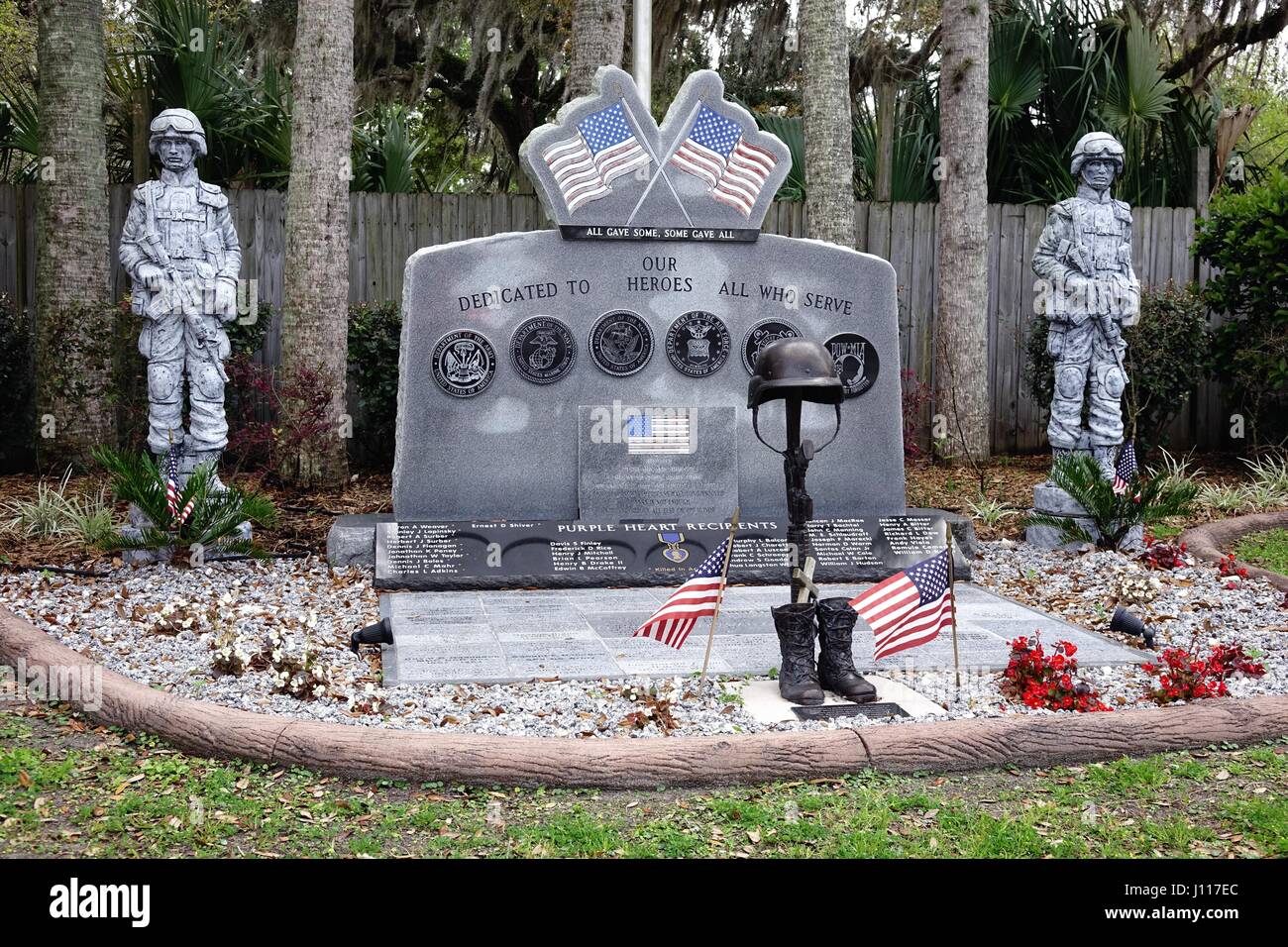 Old Homosassa Veteran’s Memorial dedicated to all military veterans ...