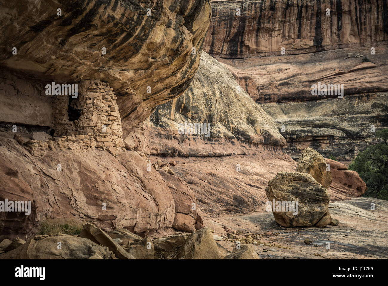 Native American Indian ruin, Salt Creek, Needles District, Canyonlands ...