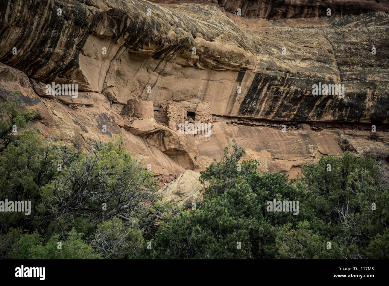 Native American Indian ruin, Salt Creek, Needles District, Canyonlands ...