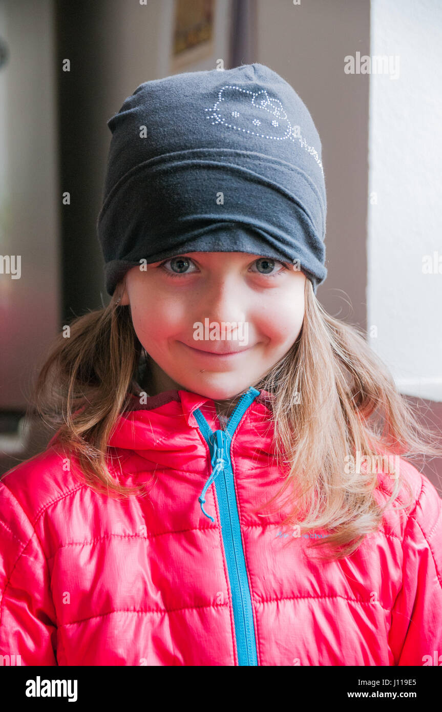 Girls at the feast of Easter walk the family Stock Photo - Alamy