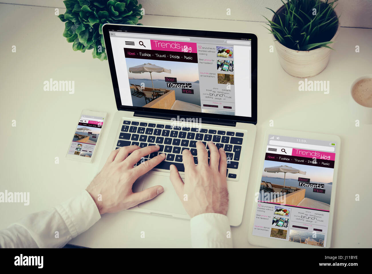 Tools information technology design hi-res stock photography and images ...