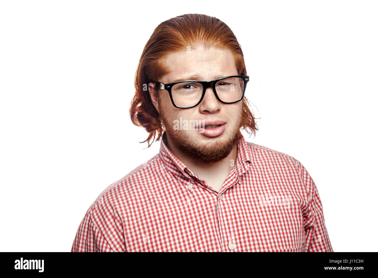 Face doubting hi-res stock photography and images - Alamy