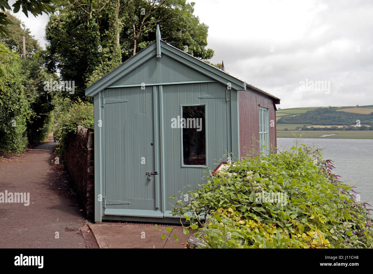 Dylan Thomas’ iconic Writing Shed overlooking the River Taf in ...