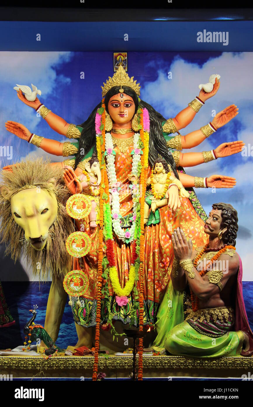 Dashabhuja hi-res stock photography and images - Alamy