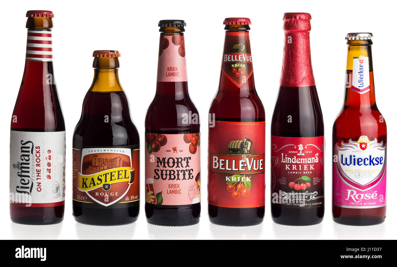Bottle kasteel beer belgium High Resolution Stock Photography and ...