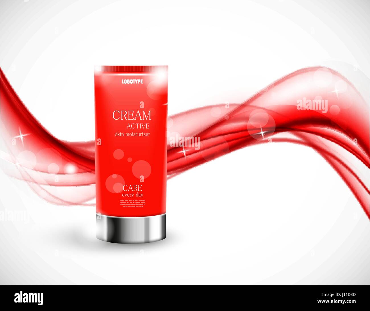 Skin moisturizer cosmetic design template Stock Vector Image & Art - Alamy