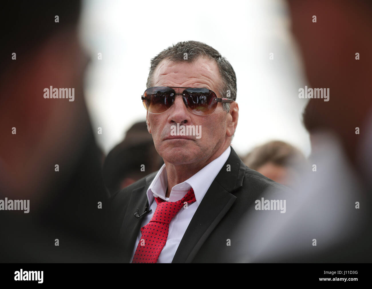 My Big Fat Gypsy Wedding star Paddy Doherty during the burial of his ...